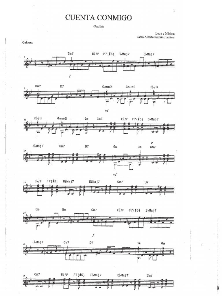 Cuenta Conmigo | PDF