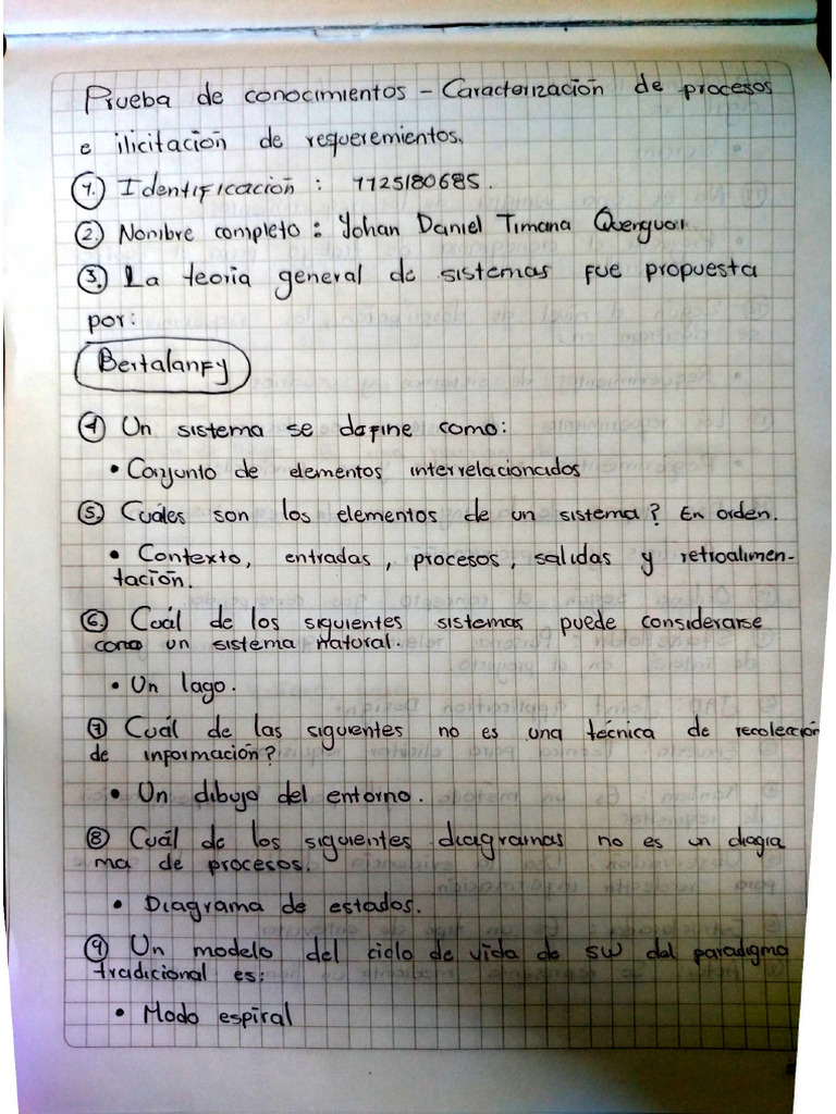 Formulario A Mano | PDF