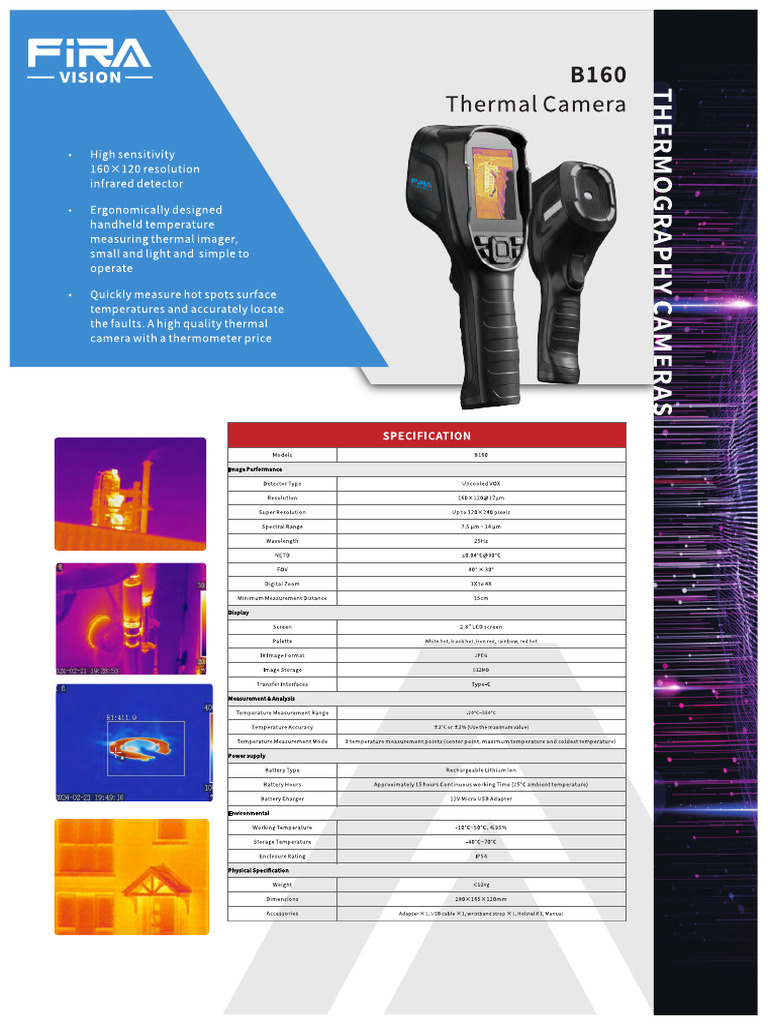 B160 Specs April 2024 | PDF