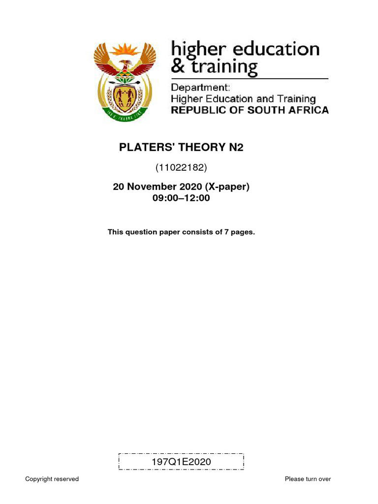 N2 Platers' 20 Nov 2020 | PDF | Steel | Pipe (Fluid Conveyance)