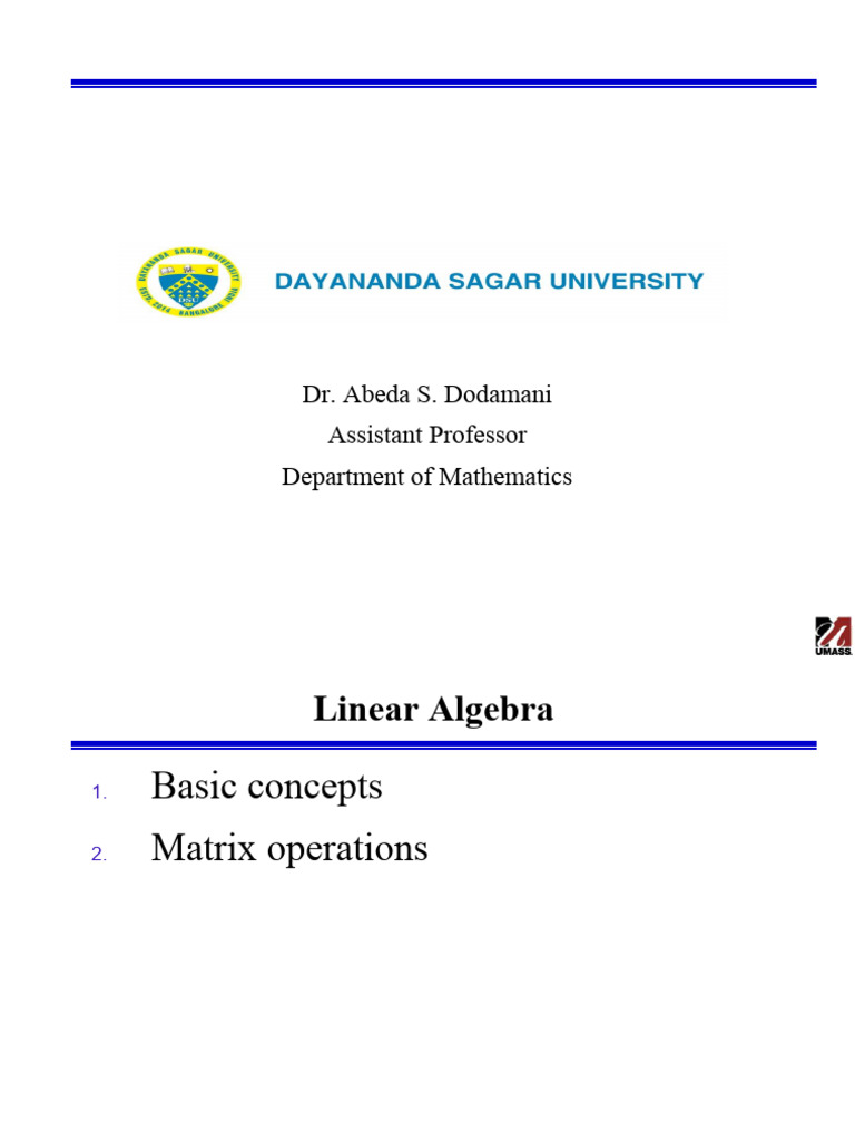 Basic Concept of Basic Algebra For B.Tech | PDF