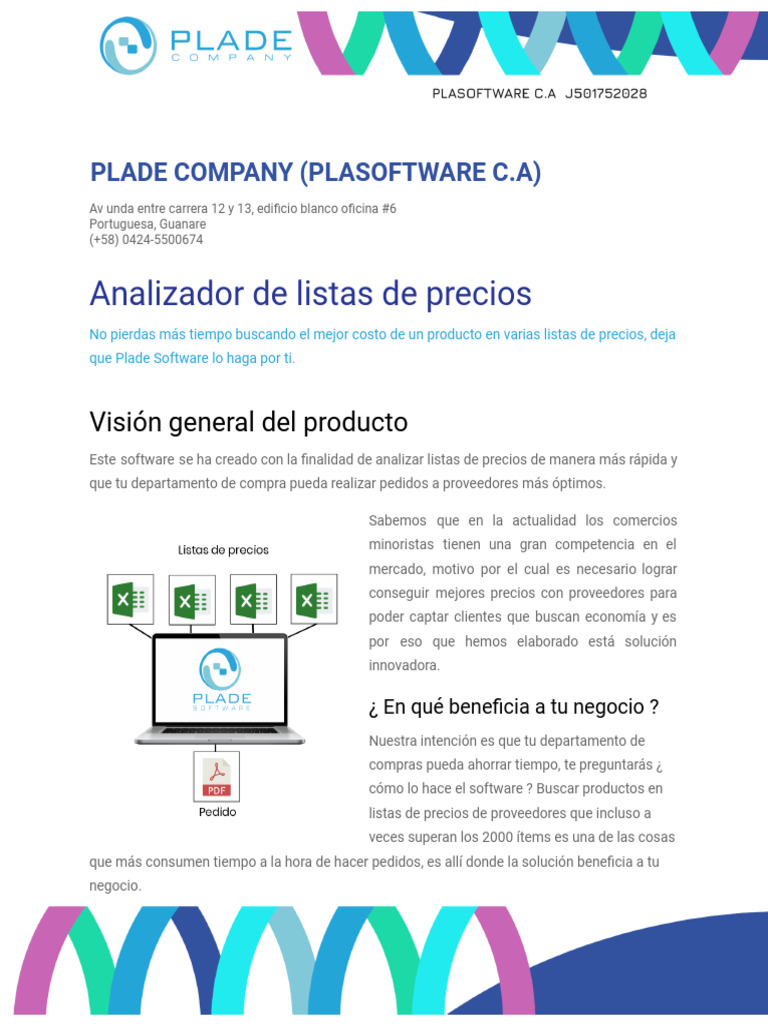 Optimiza Compras con Plade Software | PDF | Software | Economias