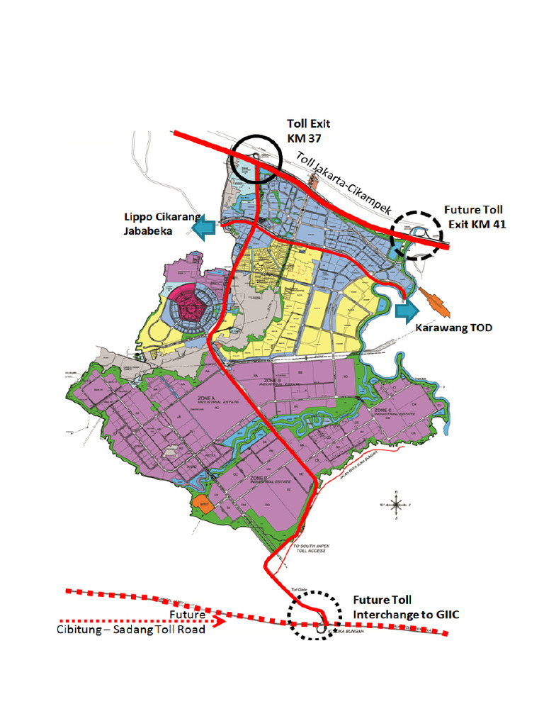 Masterplan Deltamas | PDF