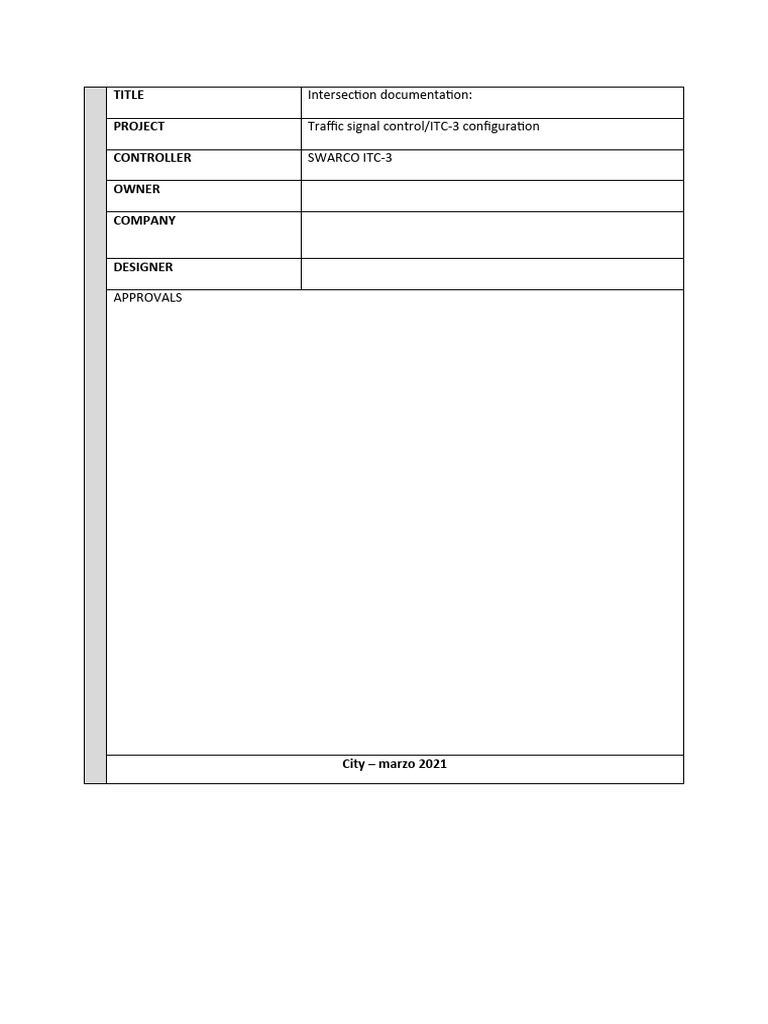 CT 61 Documentation | PDF | Traffic Light | Intersection (Road)