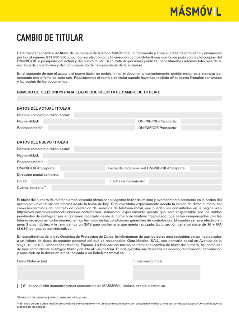 Formulario y Sepa - MM | PDF | Pagos | Documento de identidad