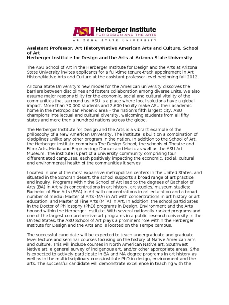 Untitled | PDF | Arizona State University | Postgraduate Education