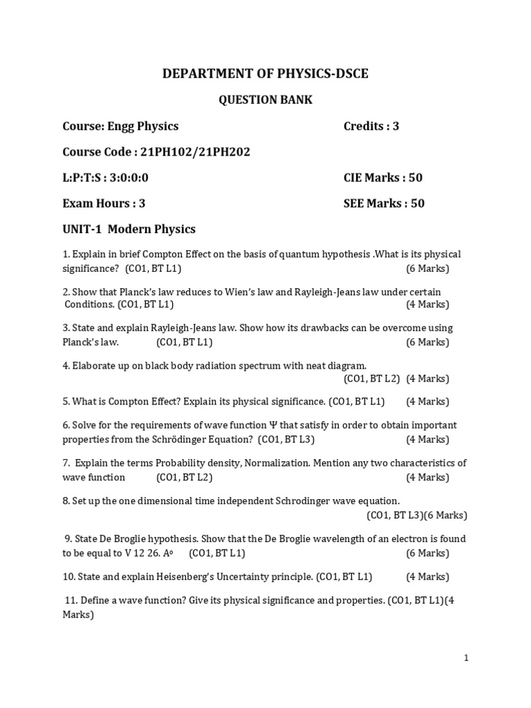 Physics QB-Des-MCQ | PDF | Laser | Electron Physics QB-Des-MCQ | PDF | Laser | Electron