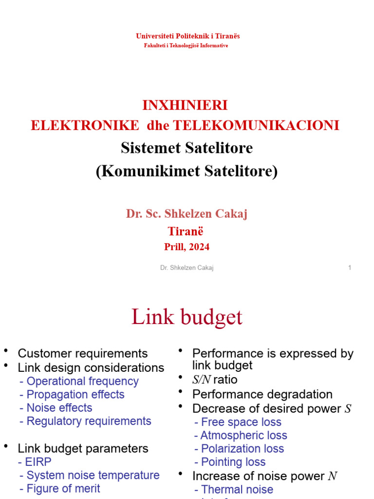 UPT - Ligjerata 2024 JAVA 7 | PDF | Antenna (Radio) | Decibel