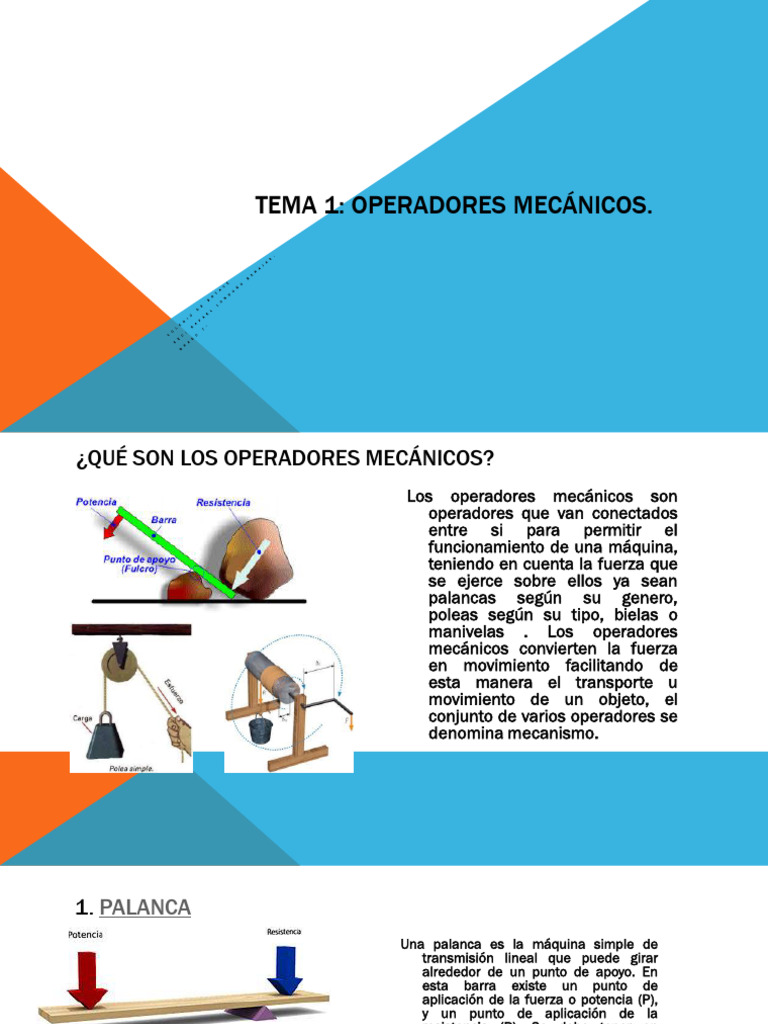 resumen-guia-operadores-mecanicos-y-herramientas | PDF | Herramientas ...