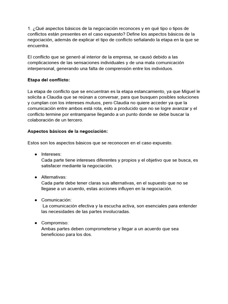 Yanina Godoy Control1 | PDF | Negociación | Mediación