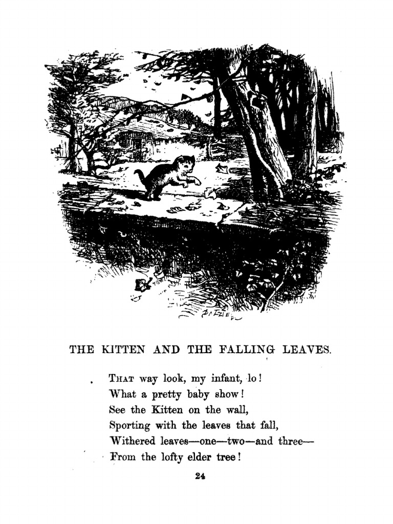 W. Wordsworth, 'The Kitten and The Falling Leaves' | PDF