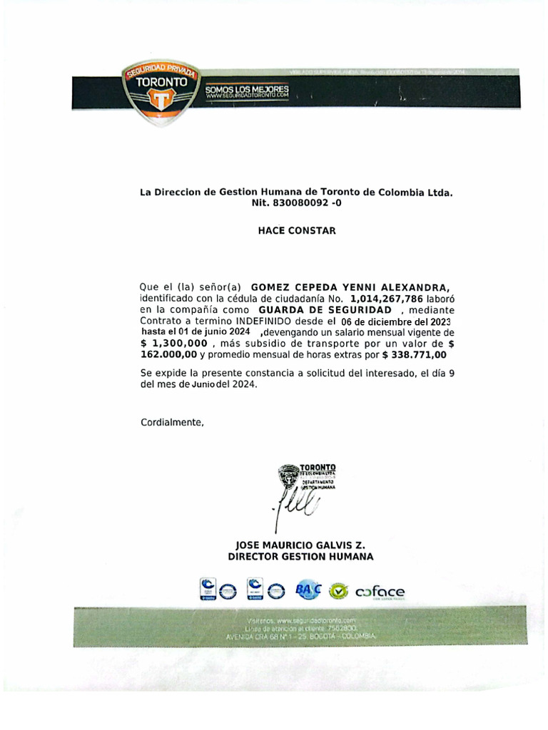 certificacion.. | PDF