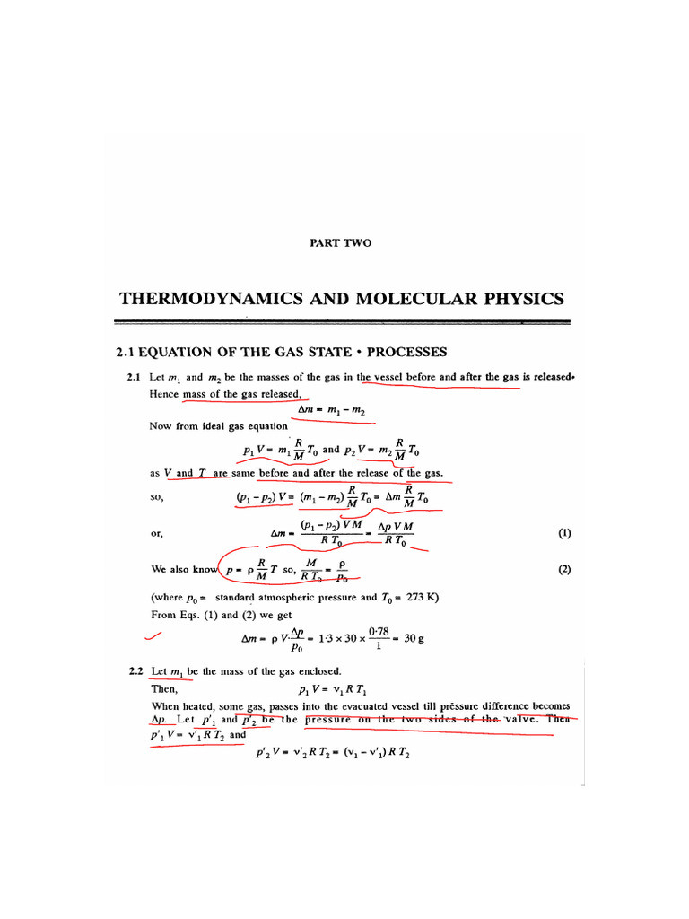 2 Thermodynamics | PDF