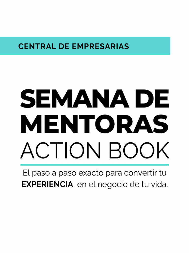 ActionBook SEMANADEMENTORAS | PDF