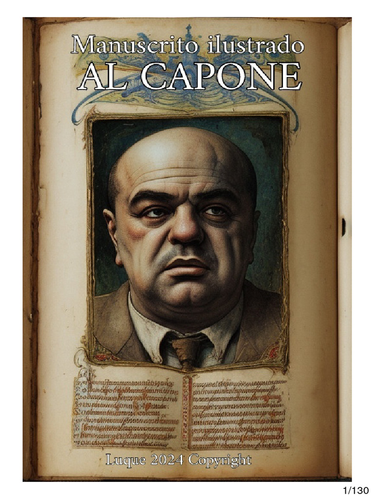 Manuscrito ilustrado AL CAPONE (PDF gratis!) | PDF