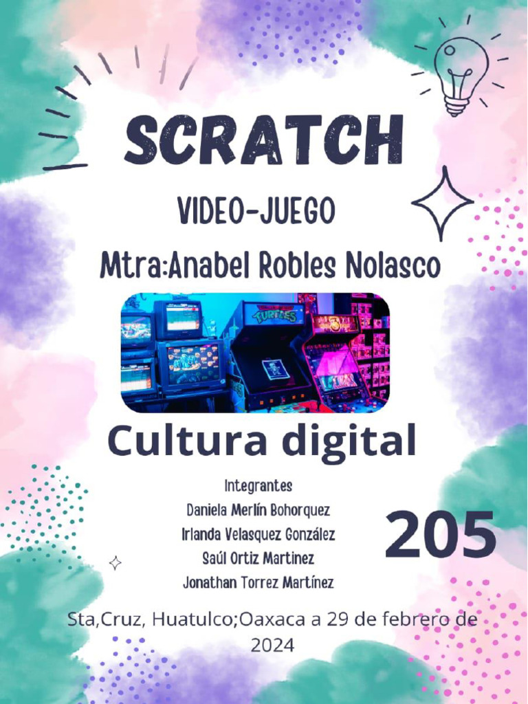 Presentación de Scratch | PDF | Scratch (lenguaje de programación) | Informática