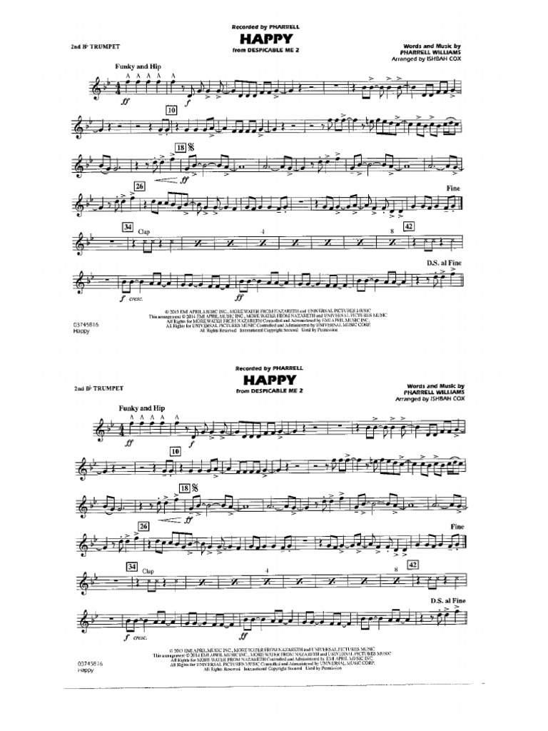 happy - trumpet 2 | PDF