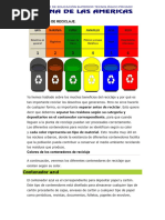 Código de Colores para Reciclaje en México | PDF | Residuos | Reciclaje