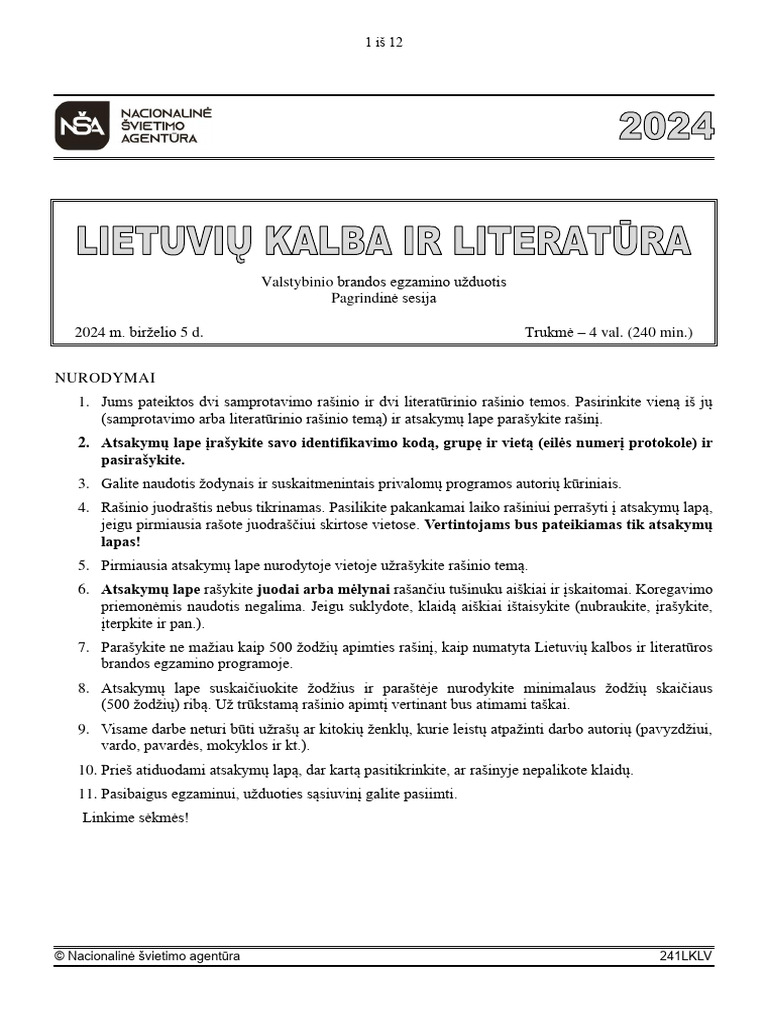 2024 LKL Vbe Pg-Web | PDF