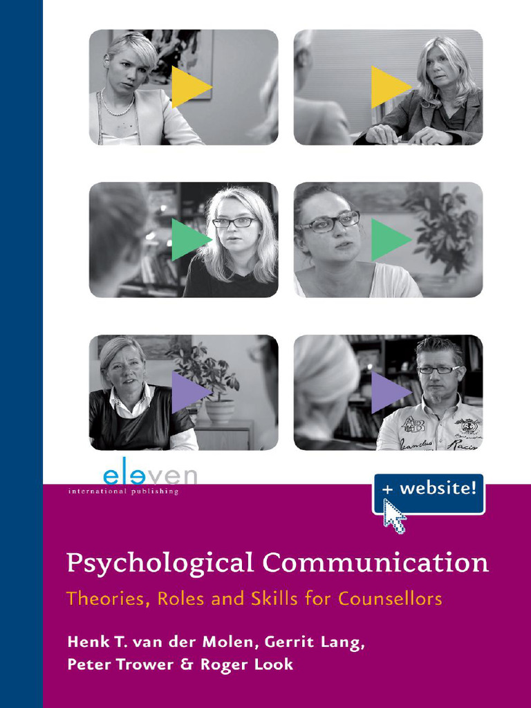 Psychological Communication Theories, Roles and Skills For Counsellors ...