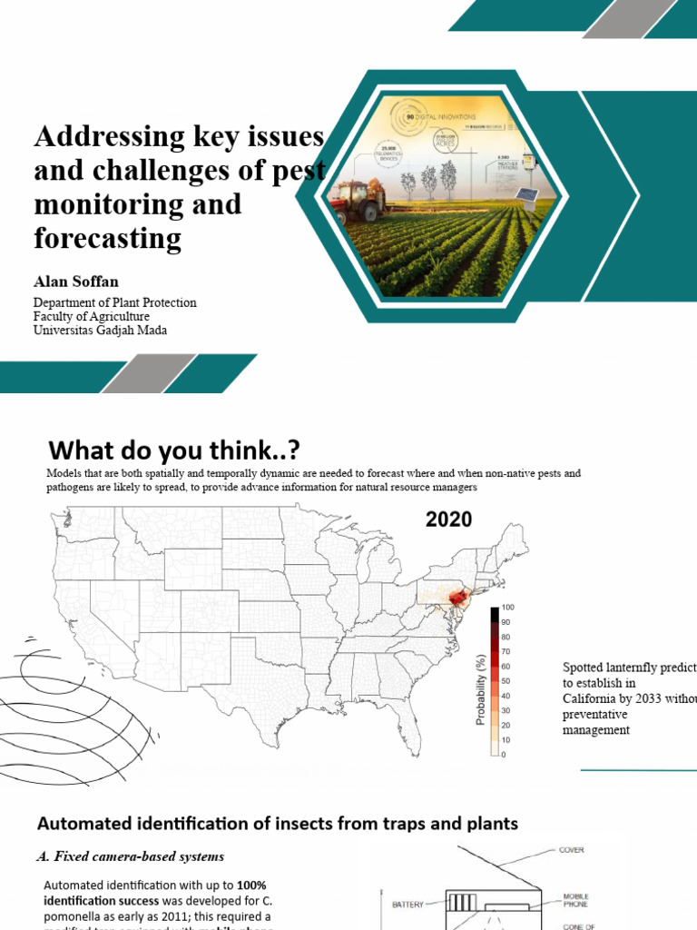 4th-5th - Adressing Key Issues v2 | PDF | Pest (Organism) | Remote Sensing