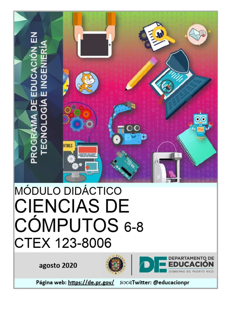6to - 8vo MODULO CC CTEX 123-8006 | PDF | Robot | Robótica
