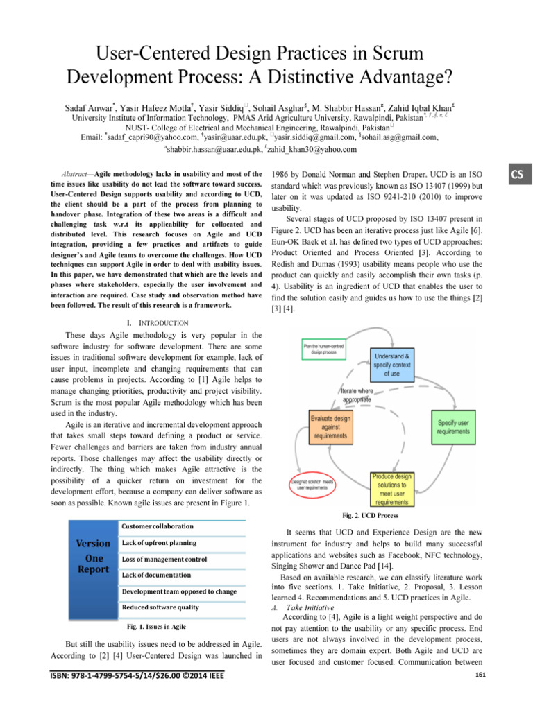 3 User Centered Design Practices | PDF | Usability | Software Development Process