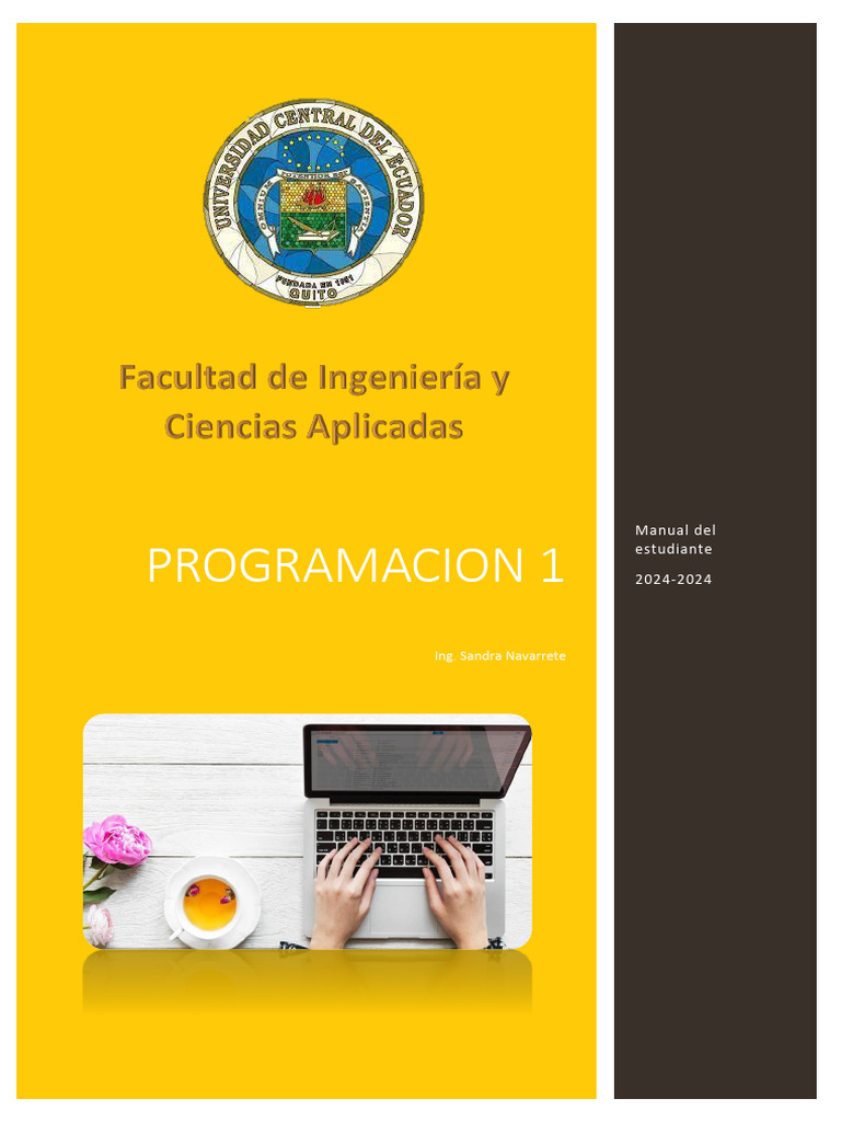Programacion 1-1 | PDF | Java (lenguaje de programación) | Lenguaje de ...