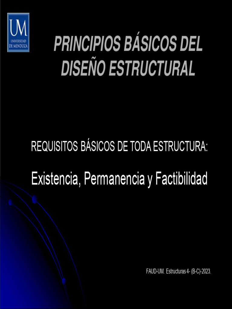 Apunte Clase Principios Del Diseño Estructural - 2024 | PDF | Diseño ...