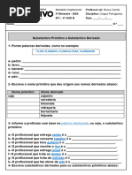 Atividade Sobre Verbete de Dicionário | PDF | Linguística | Gramática