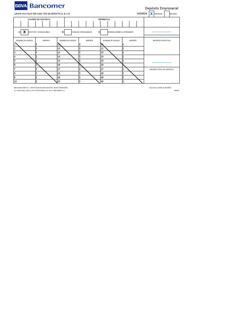 Ficha BBVA | PDF | Mercado de divisas | Dinero
