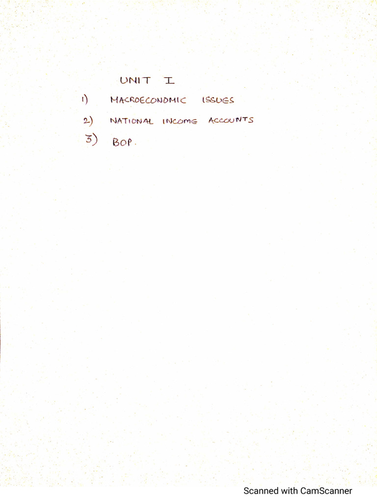 Unit 1 Eco Hons Sem2 | PDF