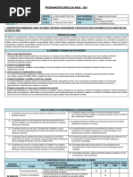 Programación Anual 2025 - Inglés 1° y 2°-Sc-1 | PDF