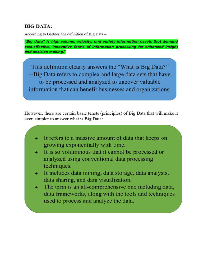 Introduction To Big Data Platforms | PDF | Apache Hadoop | Big Data