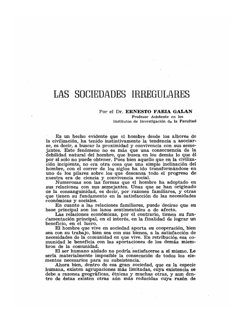 Rucv - 1956 - 6 - 9-43 - Las Sociedades Irregulares - Pdf.crdownload ...