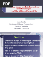ACE Inhibitor Dose Conversion Guide | PDF | Drugs | Hypertension