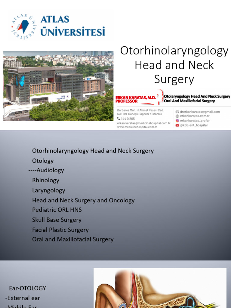 Ent Atlas II | PDF | Ear | Vertigo