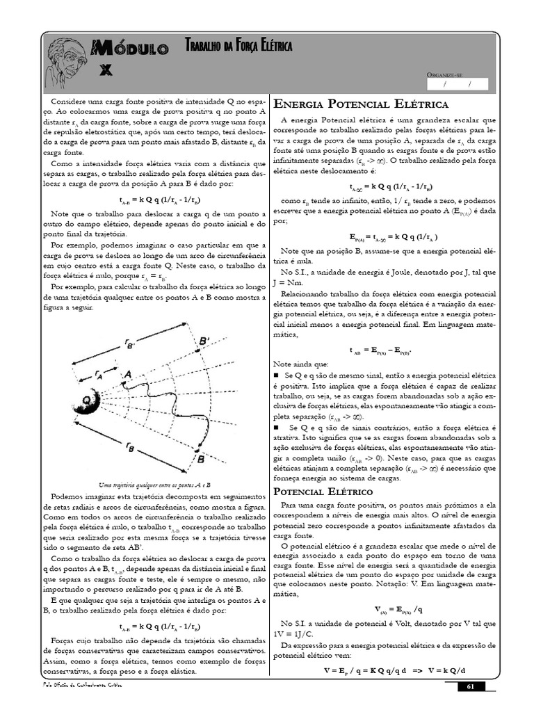Ente03 Mod02 | PDF | Eletricidade | Energia potencial