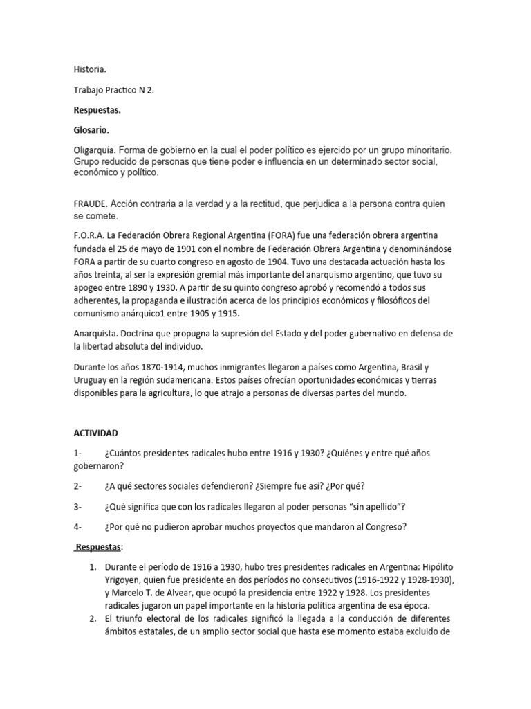 TP 2 | PDF | Argentina