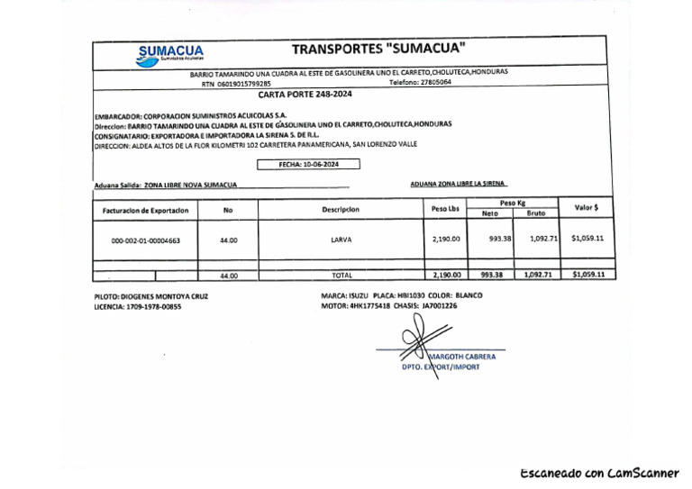 CP 248 La Sirena | PDF