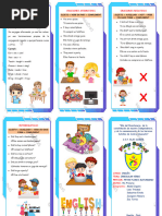 Ejemplos de Oraciones Con Can y Can't | PDF | Verbo | Asunto (gramática)