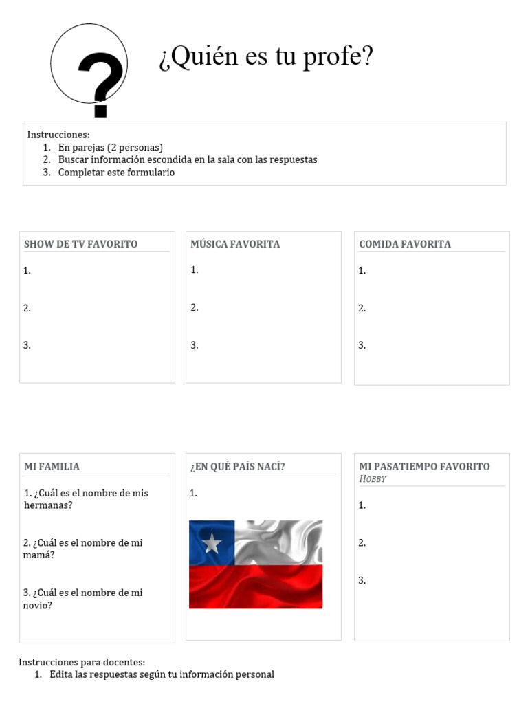 Actividad de Conocimiento del Profesor | PDF | Artes del Lenguaje y ...