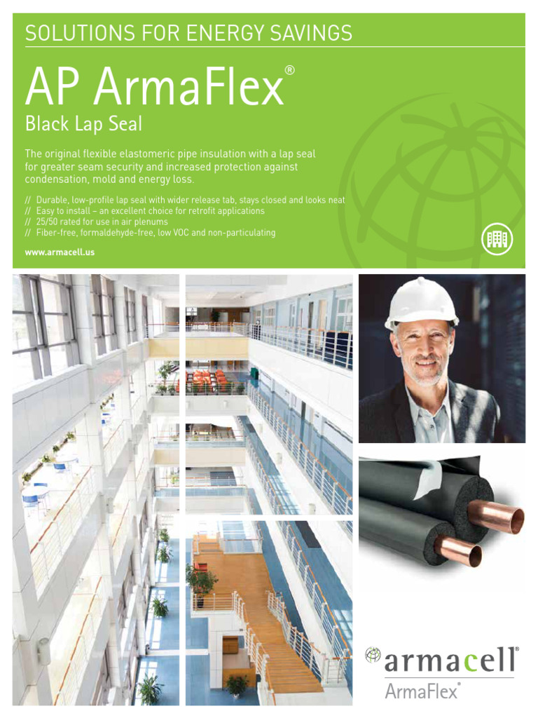 AP ArmaFlex BlackLapSeal - Sub.EN - US.2021 | PDF | Building Insulation ...