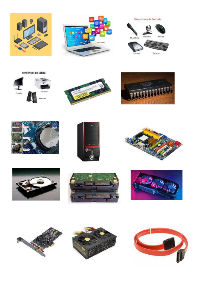 Partes de La PC | PDF