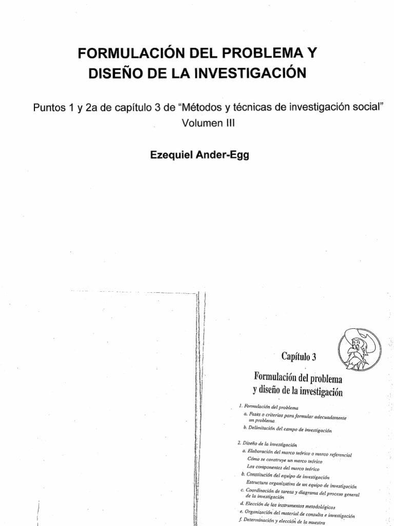 Ander-Egg. Capítulo 3 | PDF