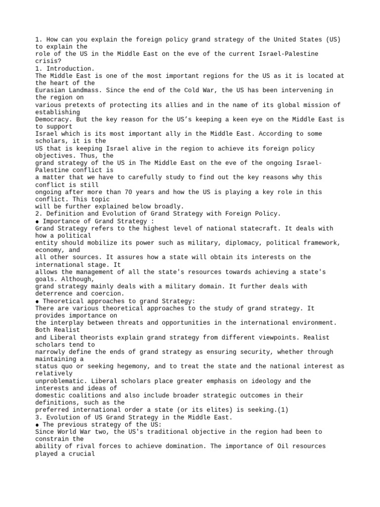 304 Assignment | Download Free PDF | Hamas | Israel