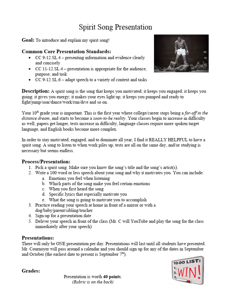 Spirit Song Presentation Guide | PDF | Psychological Concepts ...
