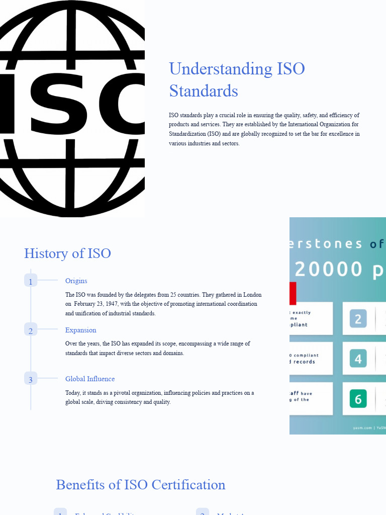 DAY 1 TOPIC 2 Understanding ISO Standards | PDF | Standardization ...