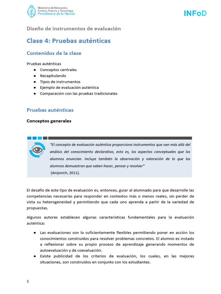 06 Clase4 | PDF | Evaluación | Aprendizaje