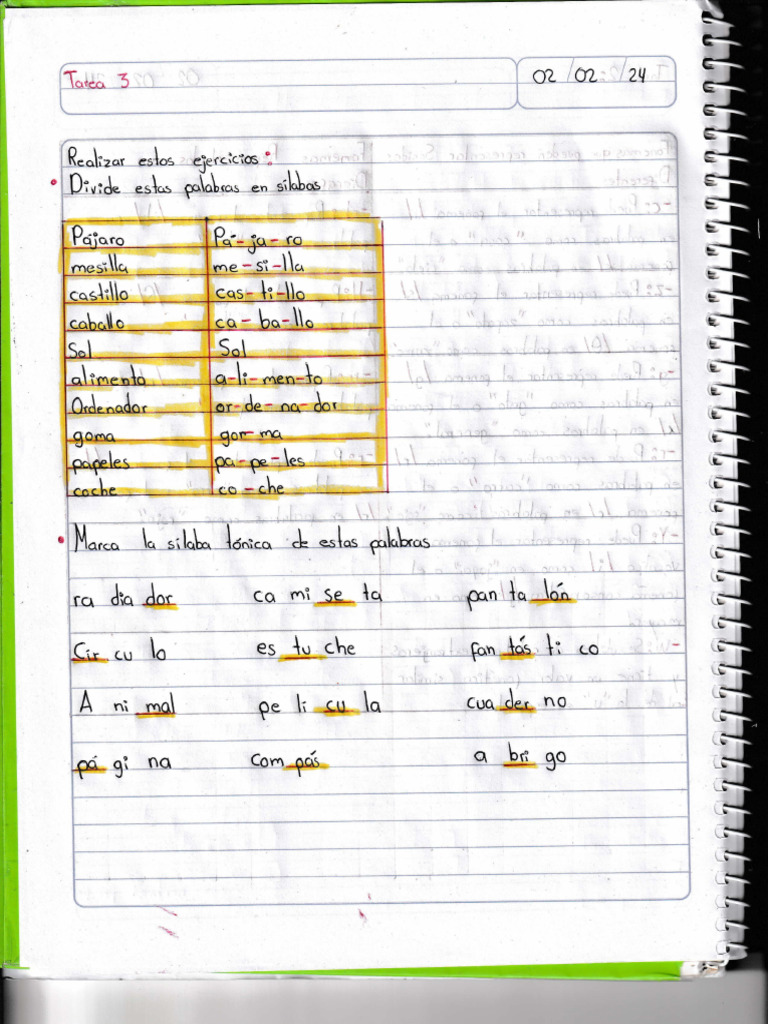 Tarea 3 de Ortografía | PDF